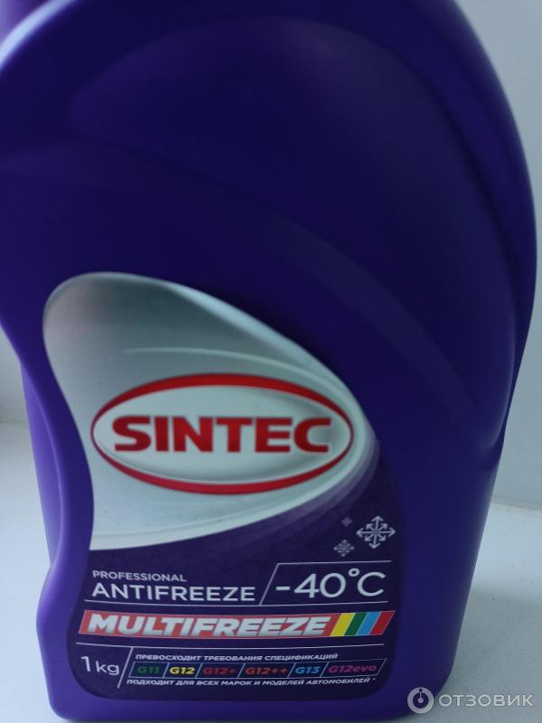 Отзыв о Антифриз Sintec Multi Freeze | Не понравился, так как не ...