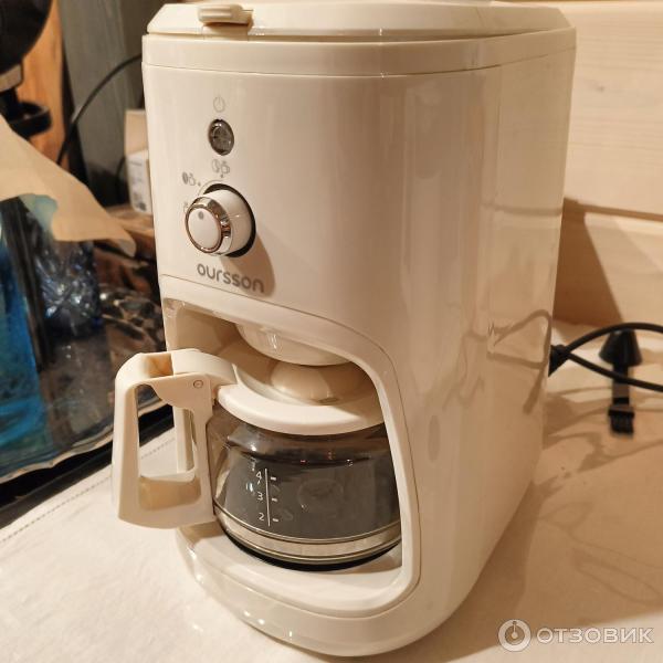Отзыв о Кофеварка Oursson CM0400G/IV со встроенной кофемолкой | Варит ...