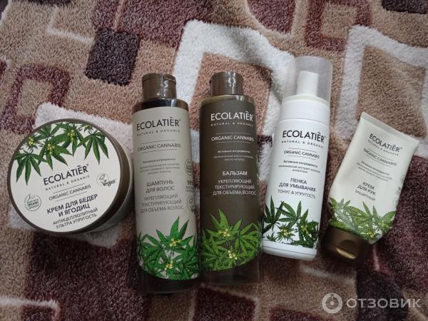 Отзыв о Пенка для умывания Ecolatier Organic Cannabis "Тонус и ...