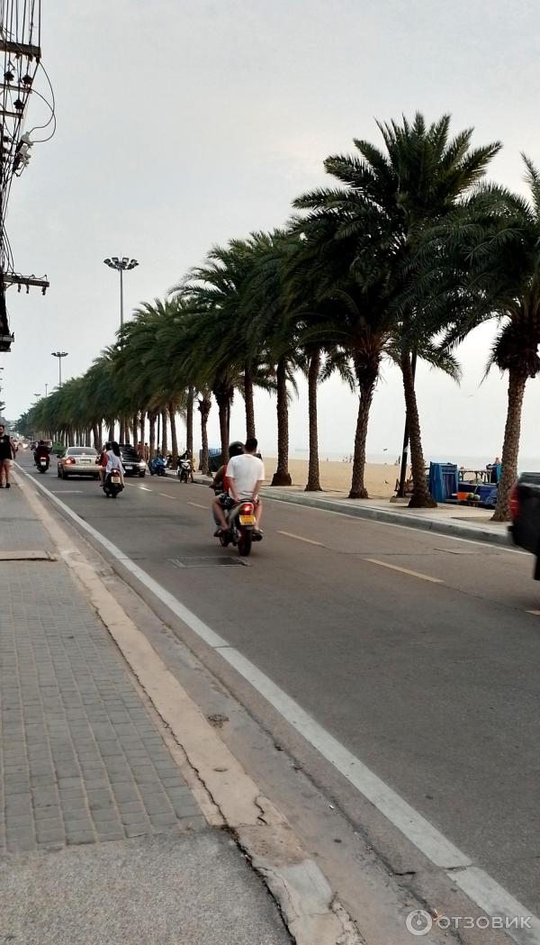 Отзыв о Улица Jomtien Beach Road (Таиланд, Паттайя) | Улица контрастов...
