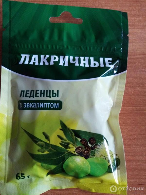 Отзыв о Карамель леденцовая Лакричная с эвкалиптом | состав, вкус ...