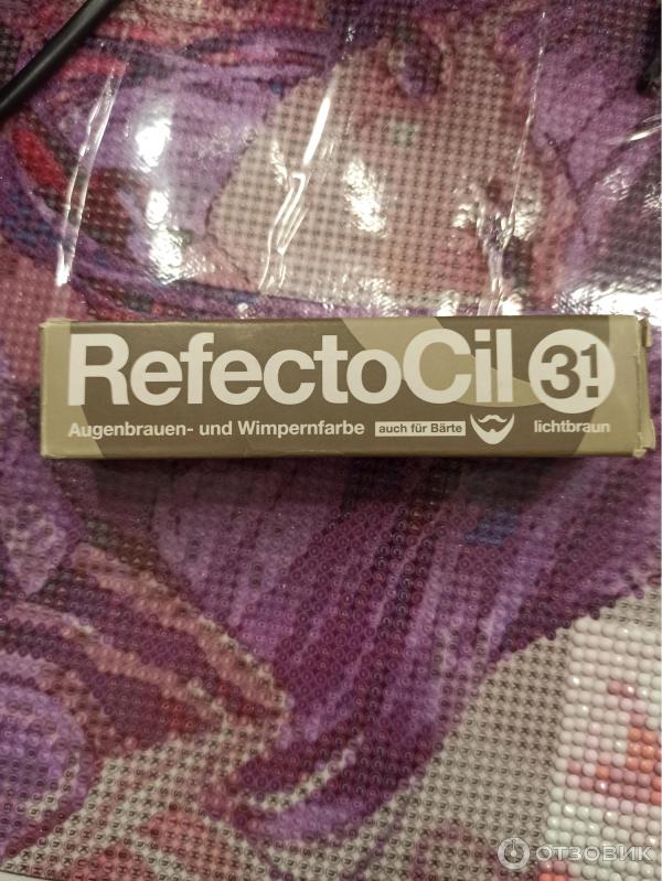 Отзыв о Краска для бровей и ресниц RefectoCil 3.1 | Хорошая краска