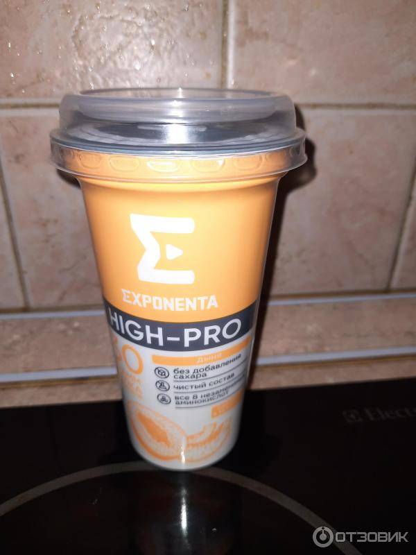 Отзыв о Напиток кисломолочный Exponenta High-pro | Выглядит хорошо, но ...