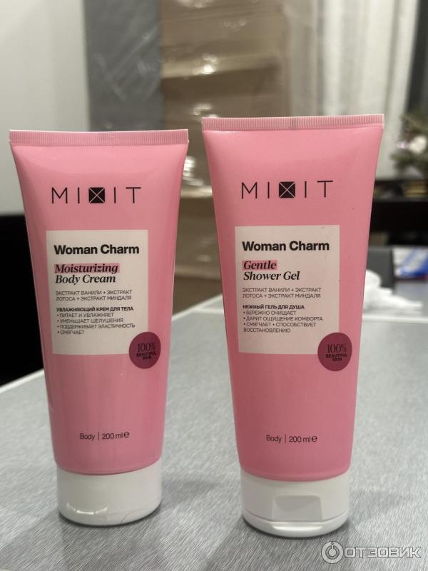 Отзыв о Набор ухода за телом "Mixit" Woman Charm | Очень нежный набор!