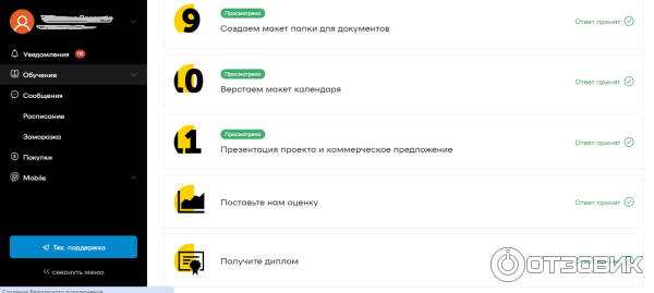 Отзыв о Diskill.ru - онлайн-университет | Долгожданная новая профессия