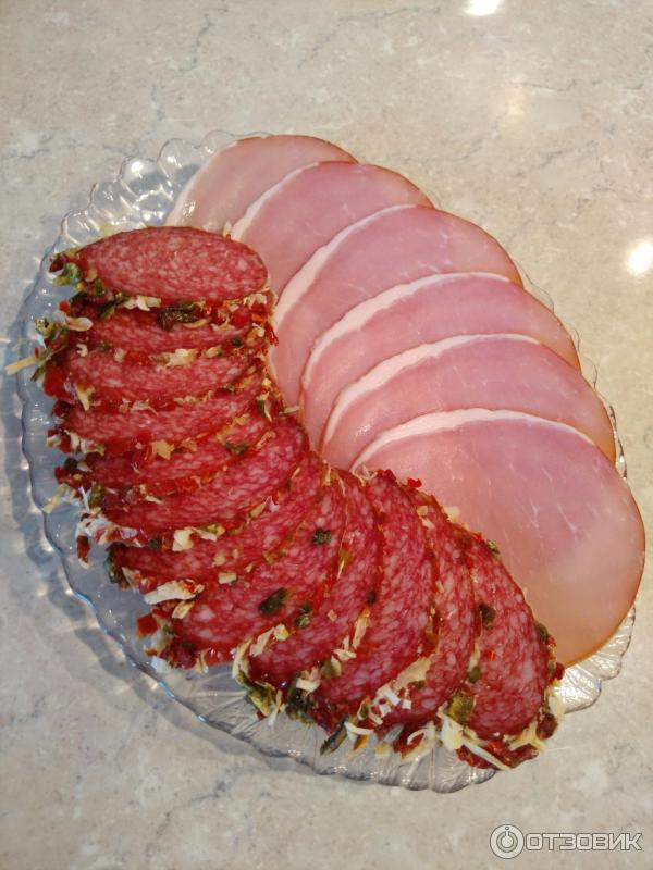 Отзыв о Балык сырокопченый Вернер Очень красивая нарезка и вкусный