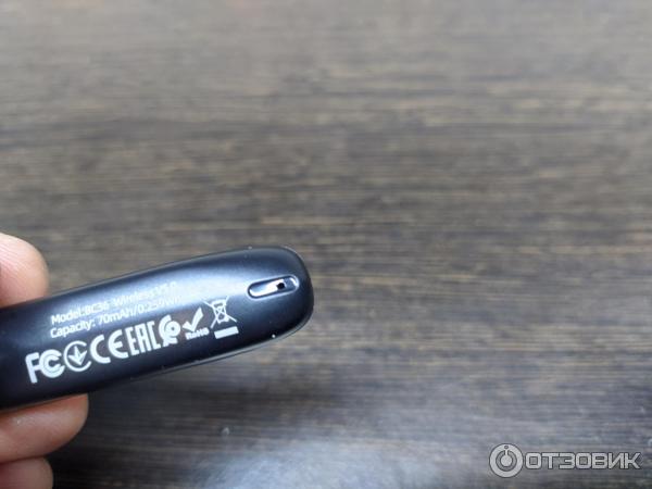 Отзыв о Bluetooth-гарнитура Borofone BC36 | Неплохая за свою цену, но ...