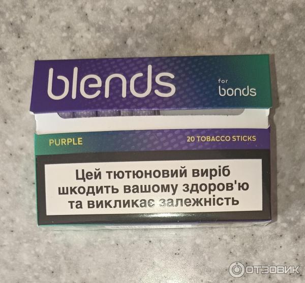 Отзыв о Табачные стики Blends Purple для Iqos Bonds | Не моё