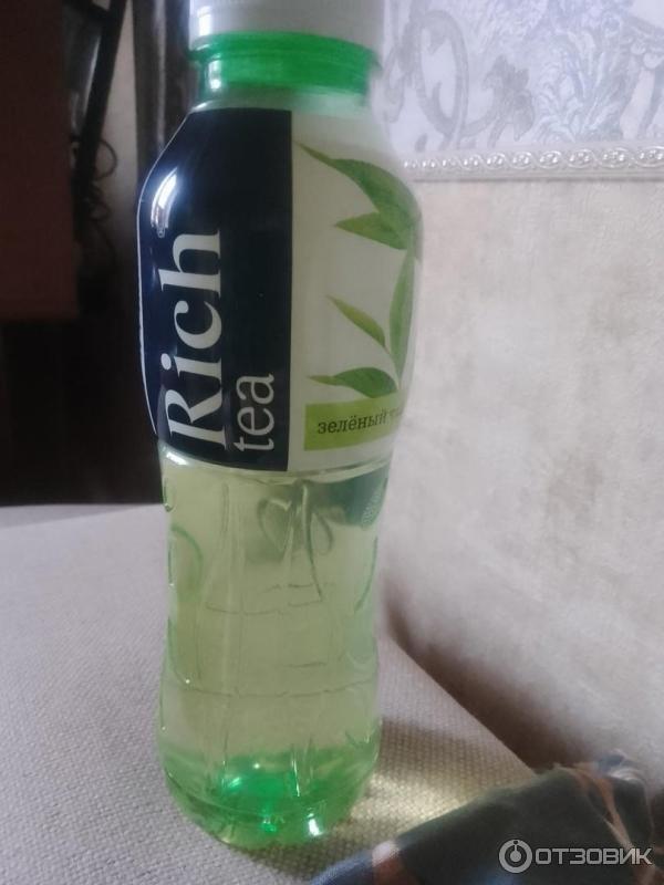 Отзыв о Зеленый чай Rich tea | вкусный напиток
