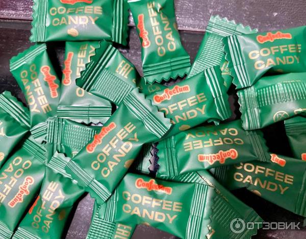 Отзыв о Карамель Confectum Coffe candy | странные леденцы со вкусом кофе.