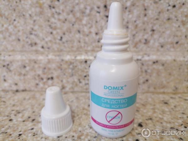 Отзыв о Средство для устранения грибковых поражений ногтей Domix Green ...