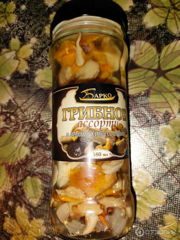 Отзыв о Грибное ассорти Барко | Хрустящие и красивые грибочки, но ...