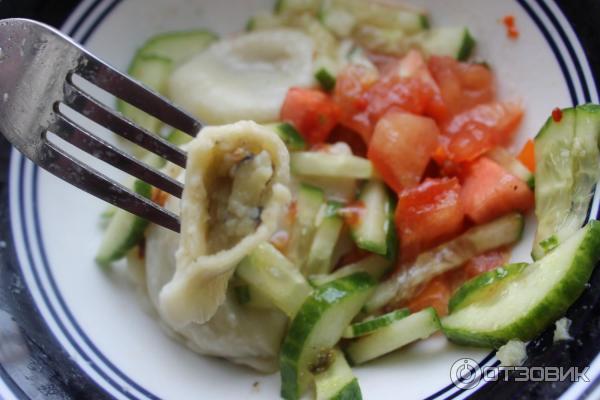 Отзыв о Вареники с картофелем и грибами замороженные Гранд Меню ...