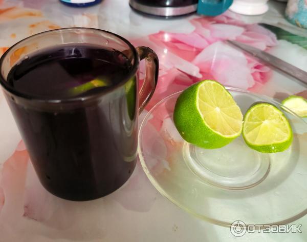 Отзыв о Синий чай Weiserhouse "Анчан" | с необычным цветом и нежным вкусом.