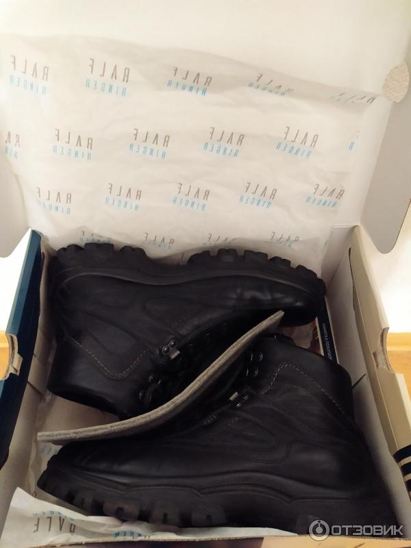 Отзыв о Мужские ботинки зимние Ralf Ringer | Качественные тёплые ...