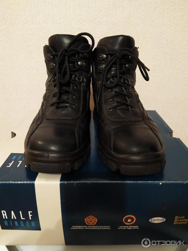 Отзыв о Мужские ботинки зимние Ralf Ringer | Качественные тёплые ботинки из натуральной кожи с ...