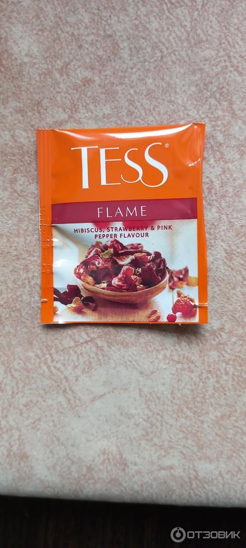 Отзыв о Чай Tess Flame | Приятный чай с кислинкой