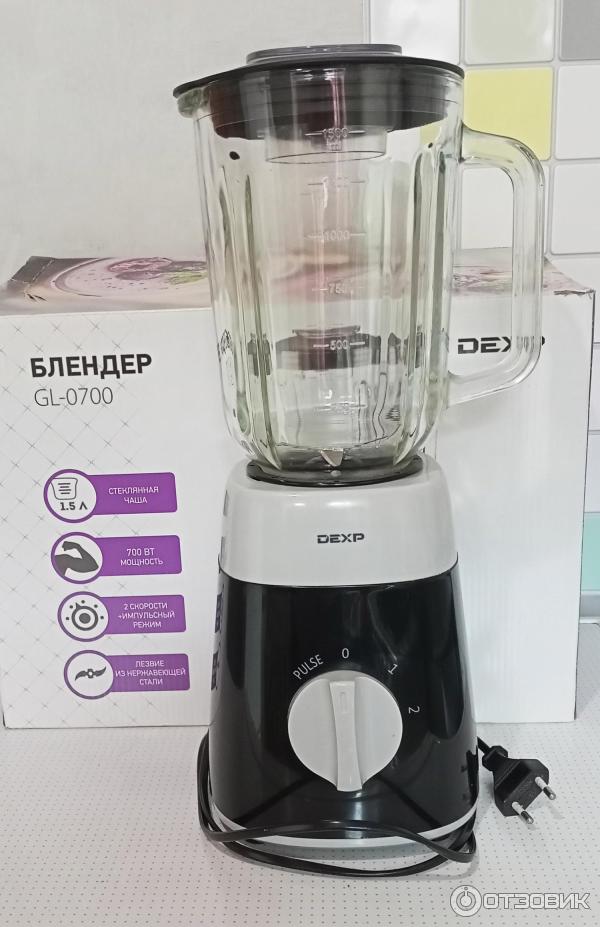 Отзыв о Блендер Dexp GL-0700 | Крепкий коник скромного окраса. )