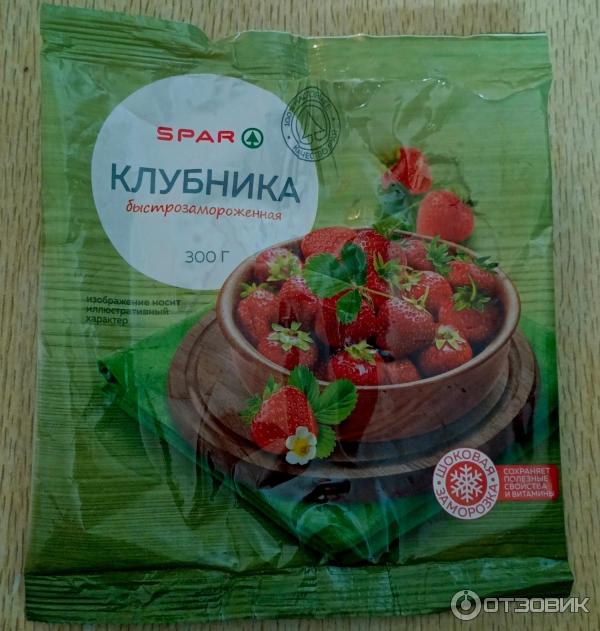Отзыв о Клубника быстрозамороженная Spar | Клубника — это душа лета!