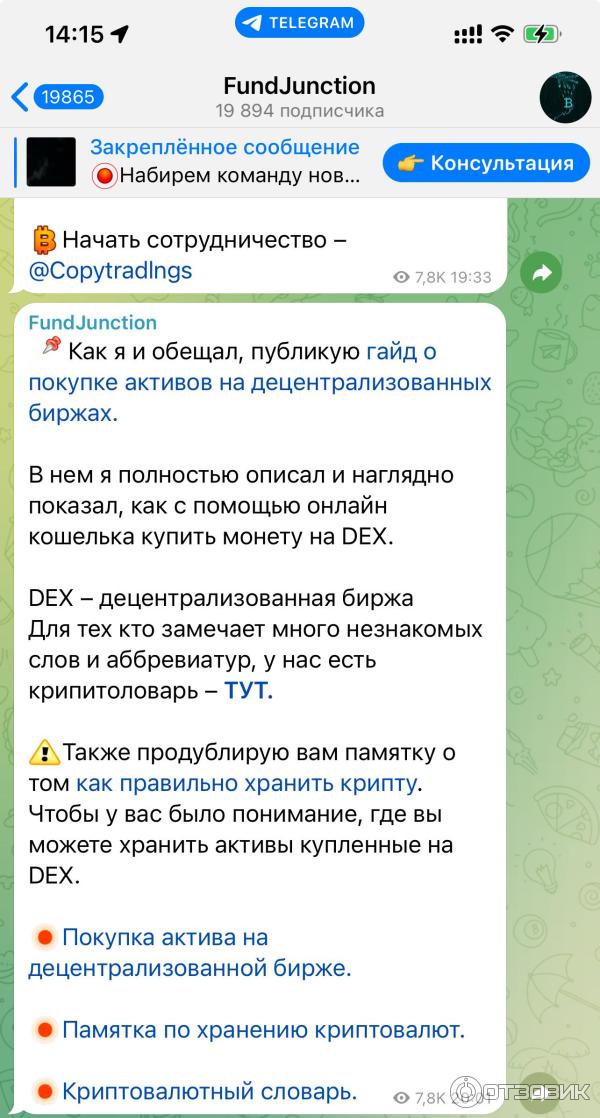 Отзыв о TwinCopy EchoSimul трейдер Кирилл | Новое название телеграмма ...