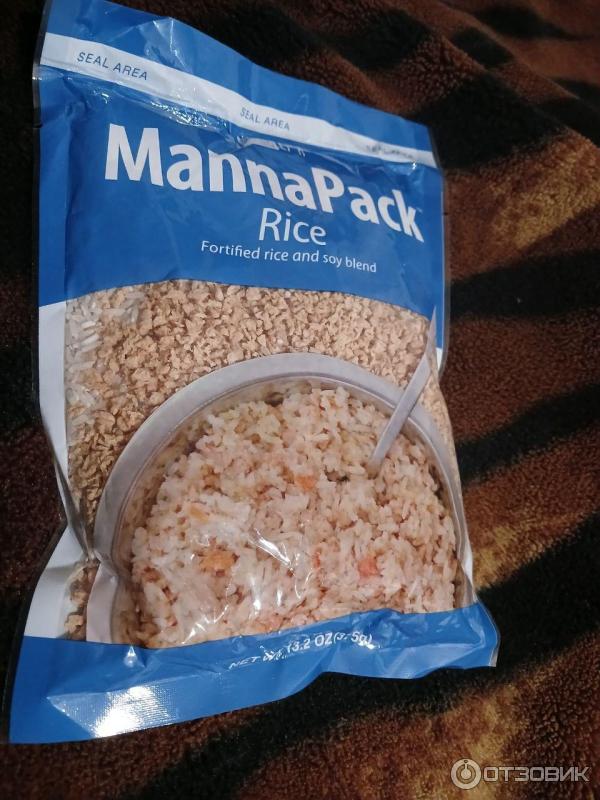 Отзыв о Смесь Rice MannaPack Рис и соя | Неплохо для постящихся и ...