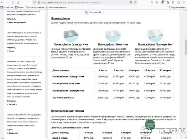 Отзыв о Производство теплиц "Теплица-рус" (Россия, Москва) | Мошенники