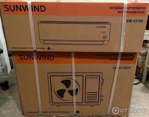Отзыв о Сплит-система SunWind SW-07/IN - SW-07/OUT | Хорошая сплит ...