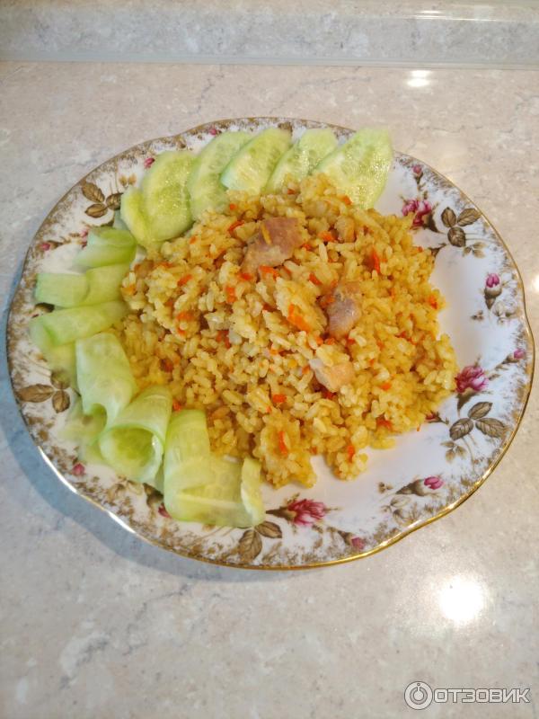 Отзыв о Плов с мясом цыпленка ГрадМеню | Довольно вкусный, натуральный ...