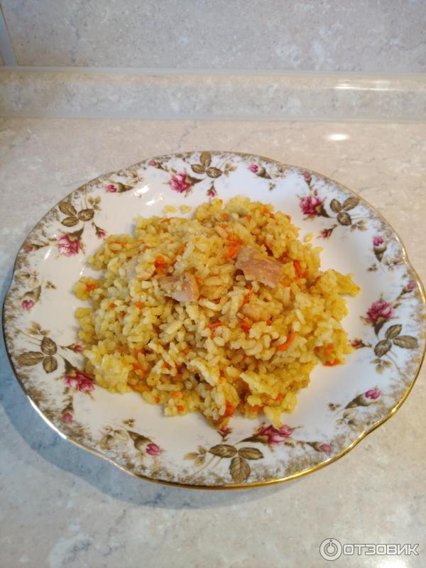 Отзыв о Плов с мясом цыпленка ГрадМеню | Довольно вкусный, натуральный ...