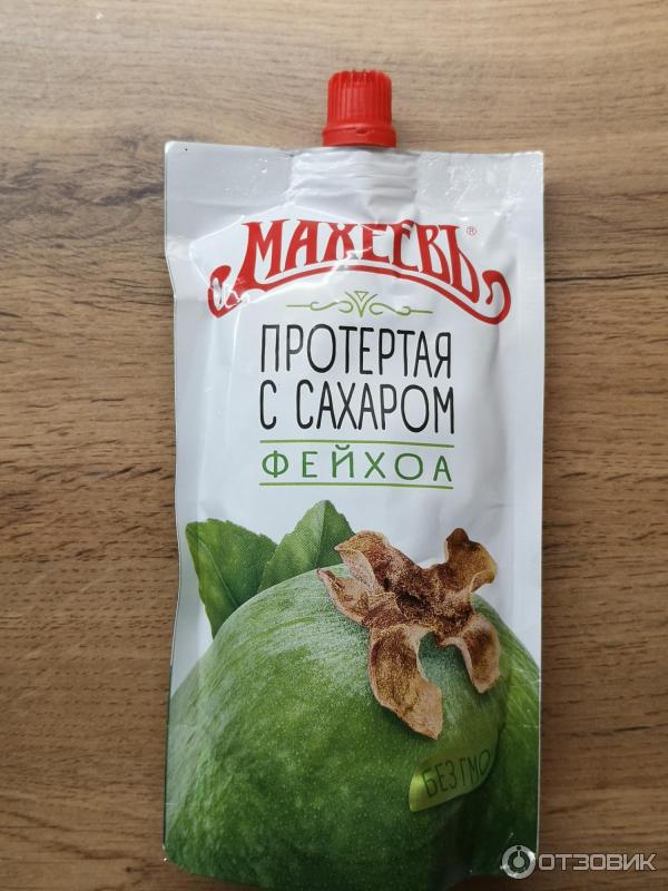 Отзыв о Фейхоа протертая с сахаром Махеевъ | Очень вкусно, рекомендую!