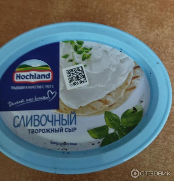 Отзыв о Творожный сыр "Hochland" Сливочный | Хороший для бутербродов