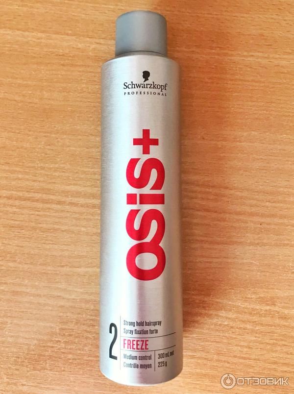 Отзыв о Лак для волос Schwarzkopf Osis FREEZE | Лак для причёсок ...