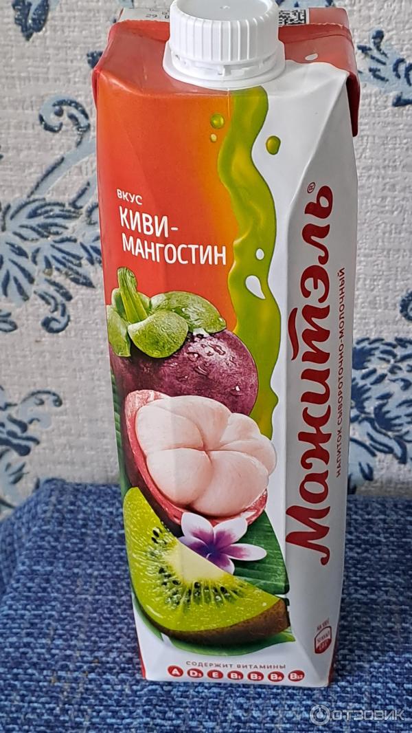 Отзыв о Напиток молочный Мажитель "Киви мангостин" | Любимый вкус ...