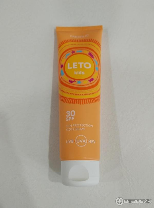 Отзыв о Крем солнцезащитный для детей Faberlic Leto SPF 30 | Отличная защита для нежной детской ...