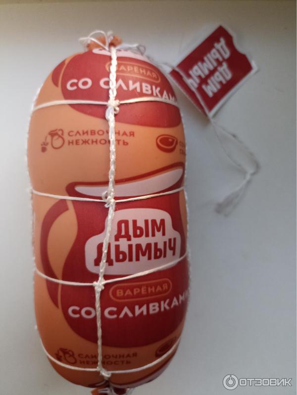 Отзыв о Колбаса вареная Дым ДымычЪ "Сливочная" | Неплохая колбаска)
