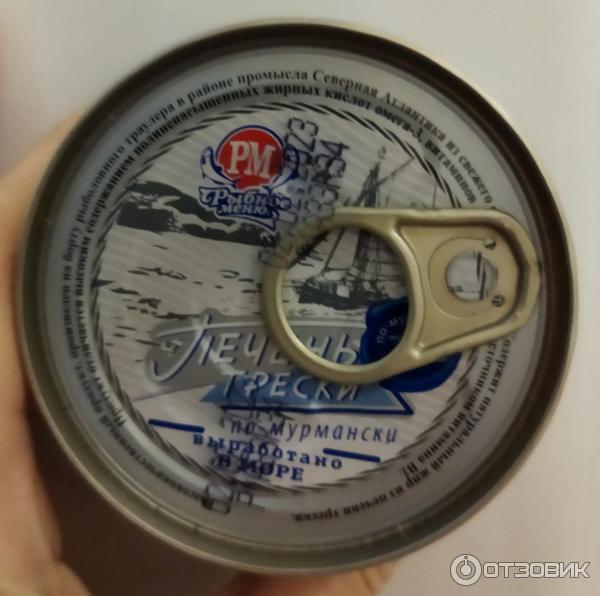 Отзыв о Печень трески Рыбное меню "По-Мурмански" | отличный продукт