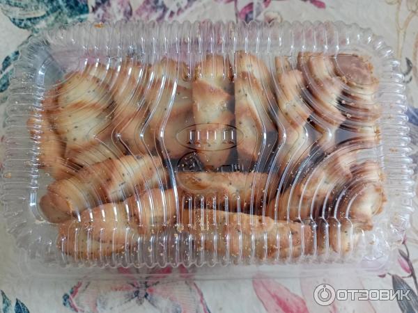 Отзыв о Печенье сдобное Хлебное местечко Маковая звездочка Вкусное