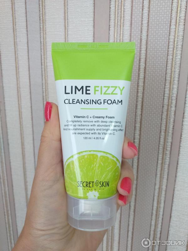 Отзыв о Пенка для умывания "Secret Skin" Lime Fizzy | Эффективно ...