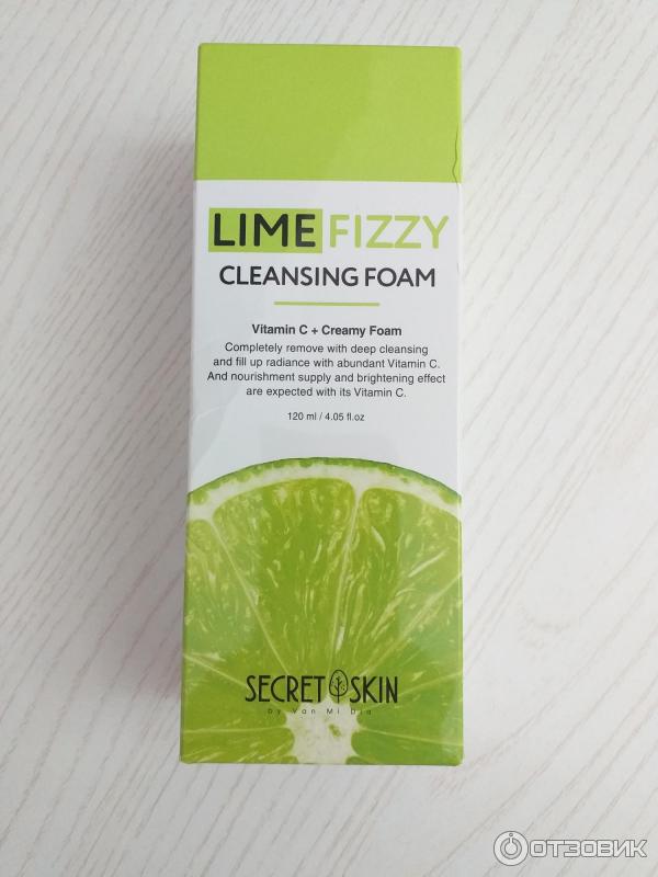 Отзыв о Пенка для умывания "Secret Skin" Lime Fizzy | Эффективно ...