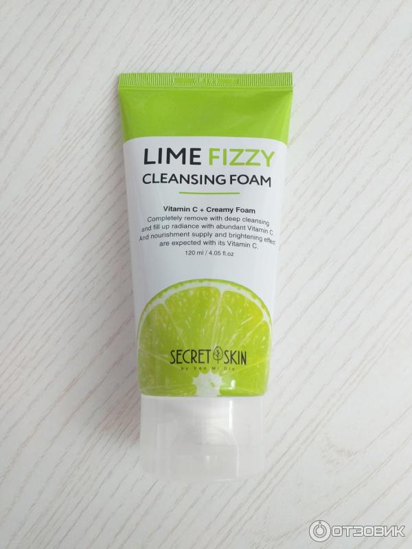 Отзыв о Пенка для умывания "Secret Skin" Lime Fizzy | Эффективно ...