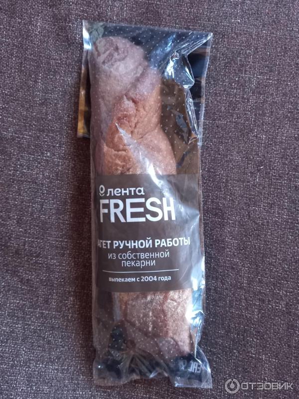 Отзыв о Багет ржано-пшеничный Лента FRESH "Деревенский" | Вполне ...