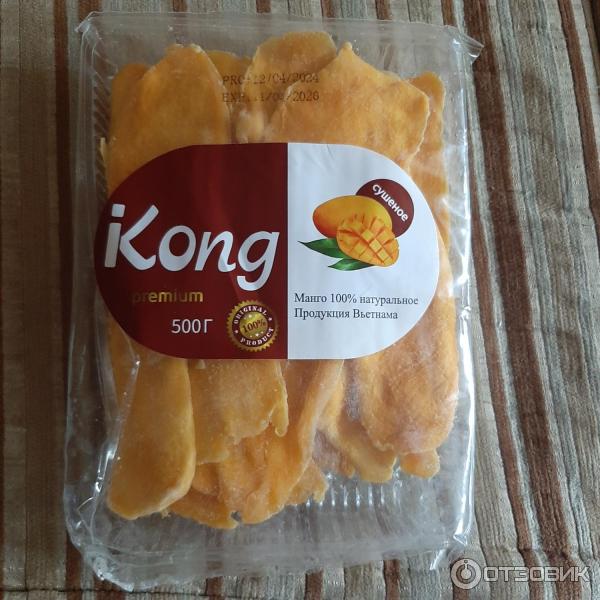 Отзыв о Манго сушеное Fruitaminka Kong Premium без сахара | Наконец ...