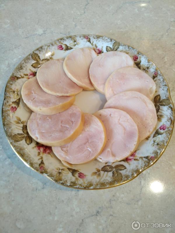 Отзыв о Рулет из мяса птицы Бахрушин | Вкусный, сочный и нежный продукт.
