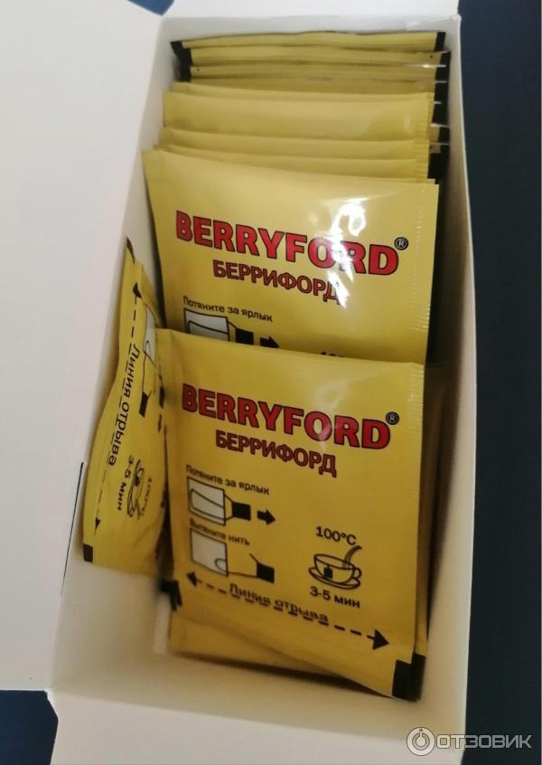 Отзыв о Зеленый китайский чай Berryford с ароматом лимона | Хороший ...