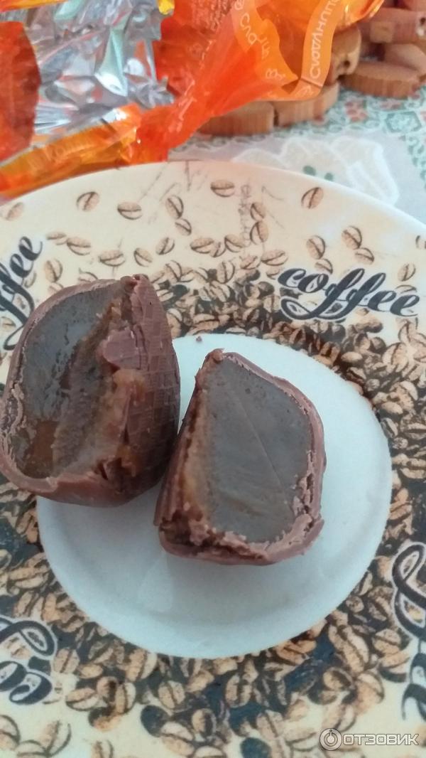Отзыв о Конфеты Сладуница "Карамельный шоколад" | С карамельным вкусом.