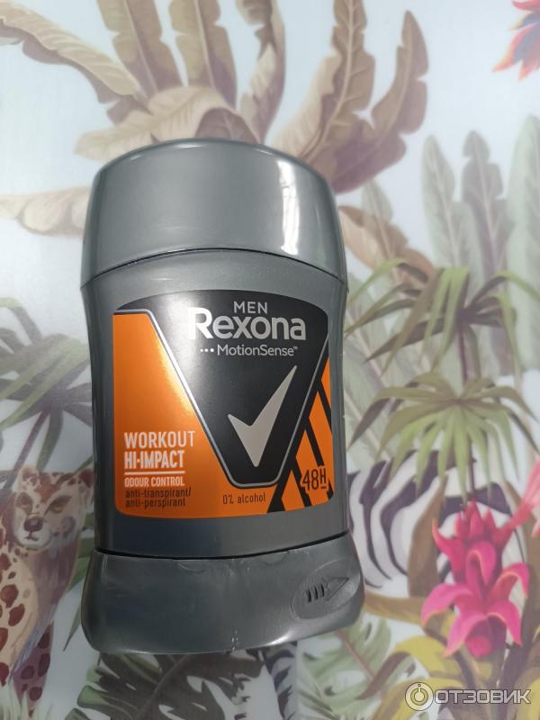 Отзыв о Дезодорант-карандаш Rexona men Workout Hi-Impact | Рексона не ...