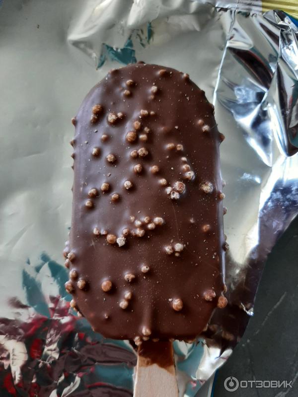 Отзыв о Мороженое Alpen Gold в молочном шоколаде с хрустящим рисом ...