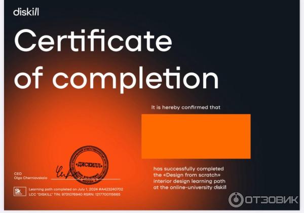 Отзыв о Diskill.ru - онлайн-университет | Получила новую профессию