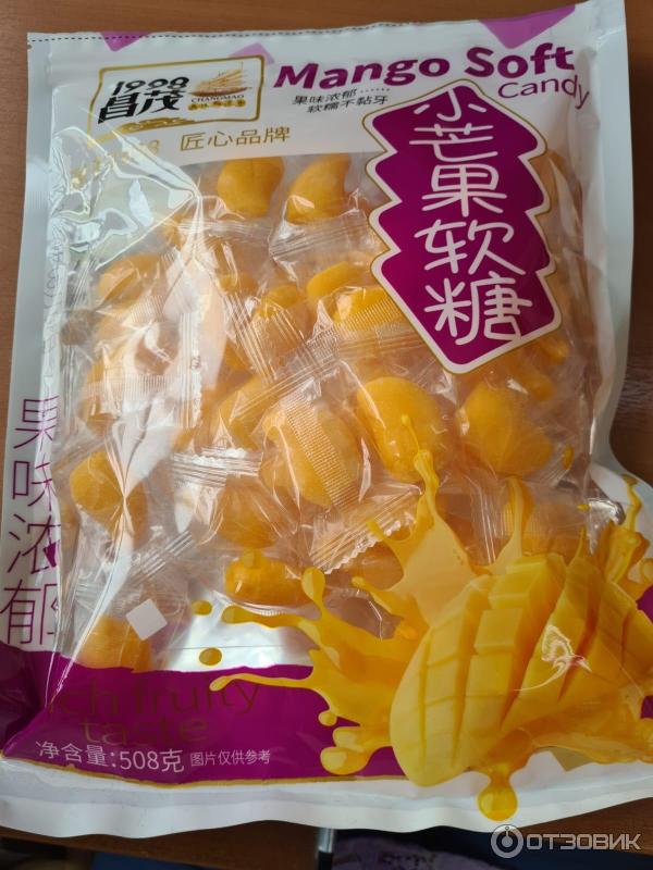 Отзыв о Жевательные конфеты Changmao Mango soft candy | Словно кушаешь ...