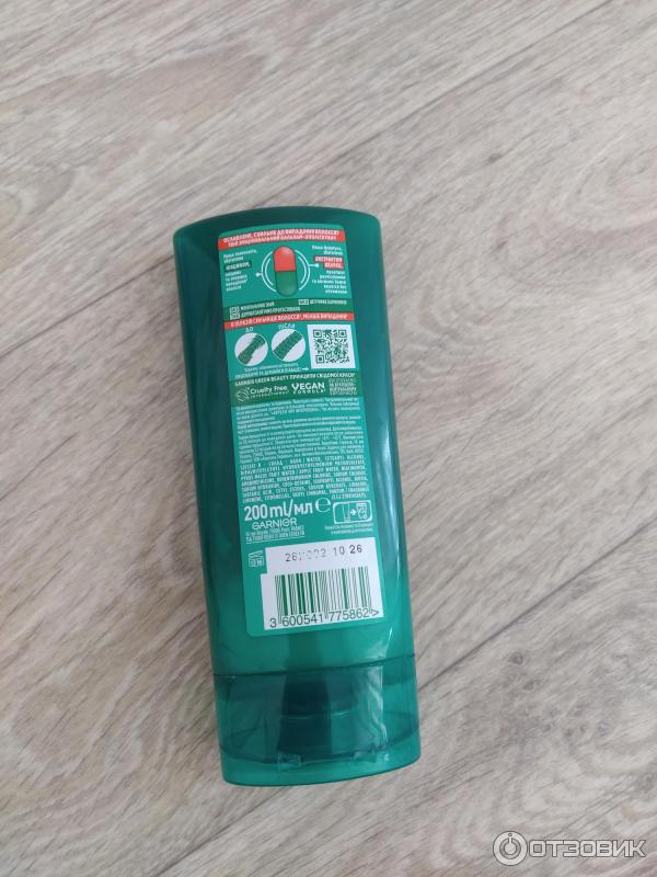 Отзыв о Укрепляющий бальзам-ополаскиватель Garnier Fructis "Рост во всю ...
